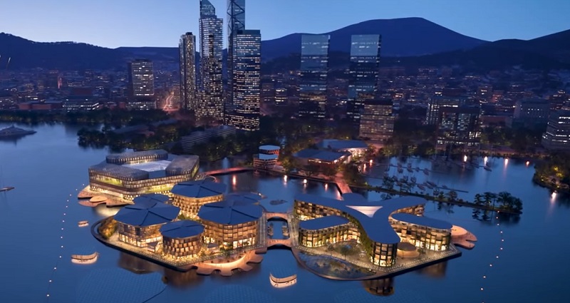 World's first self-sustainable floating city being developed in Busan