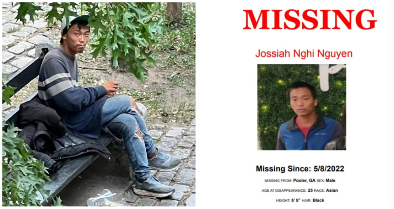 Parents of missing Georgia man photographed on streets of NYC call for ...