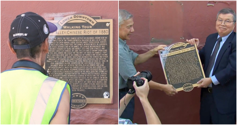 Denver removes anti-Chinese plaque 142 years after anti-Chinese riot ...