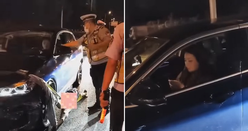 Drunk woman detained for dragging victim with her car for 1 kilometer ...