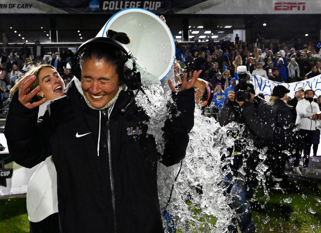 UCLA women's soccer coach makes history as Bruins win NCAA championship