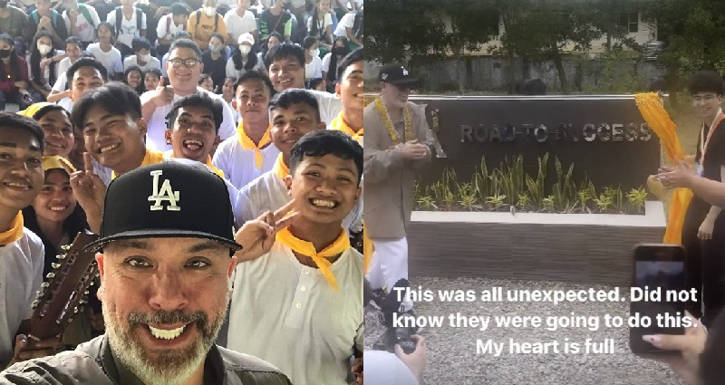 Jo Koy donates concrete road, facilities to a high school in the ...