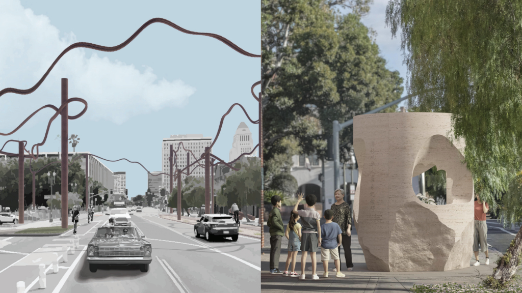 Look: 6 designs compete to become Los Angeles' memorial to Chinese ...