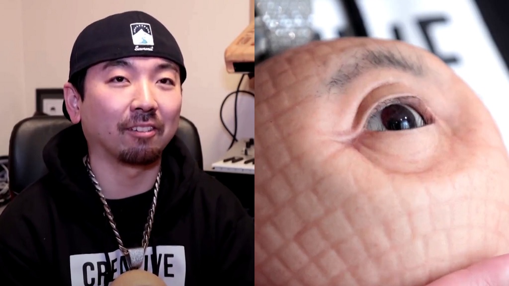 Japanese DJ who went viral for his creepy flesh-like accessories is now ...
