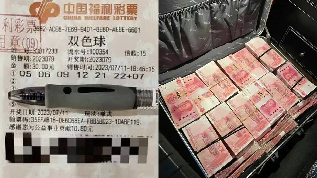 Chinese man wins $10 million in lottery by using his family’s birth dates