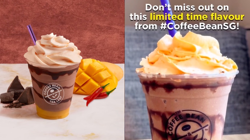 Coffee chain selling a new drink with mango, chocolate and chili in ...