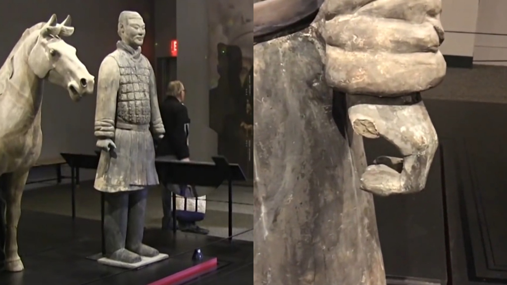 Delaware man who stole thumb from terracotta warrior statue receives ...