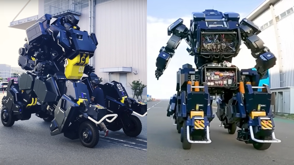 A Japanese start-up is selling a 14-feet-tall Gundam-like robot suit ...