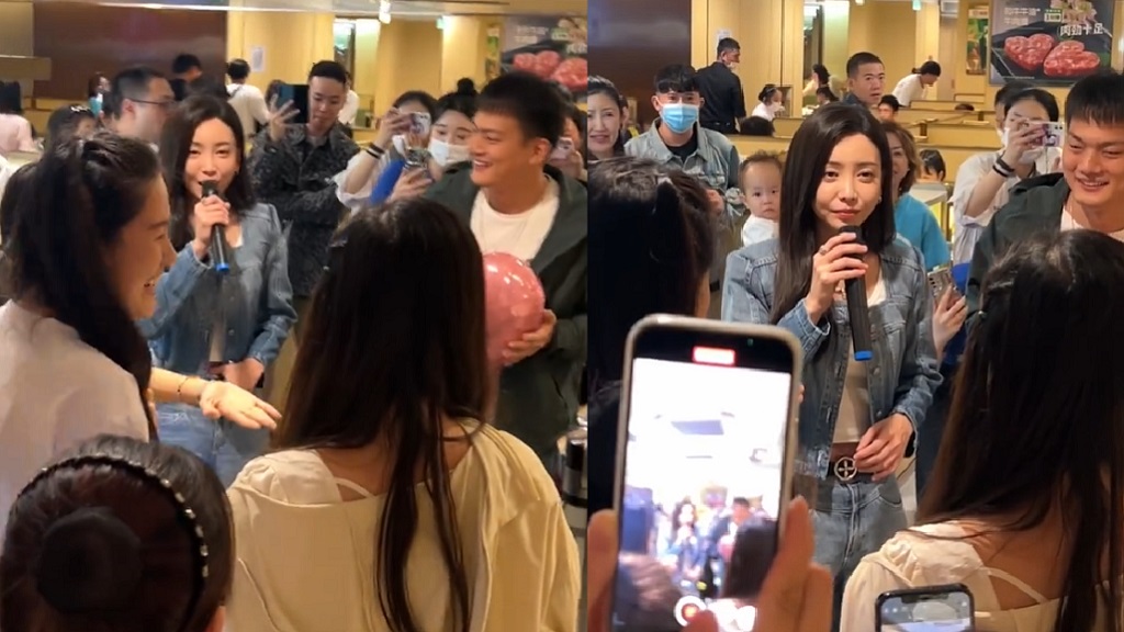 Watch: Kelly Yu surprises heartbroken woman with impromptu performance ...