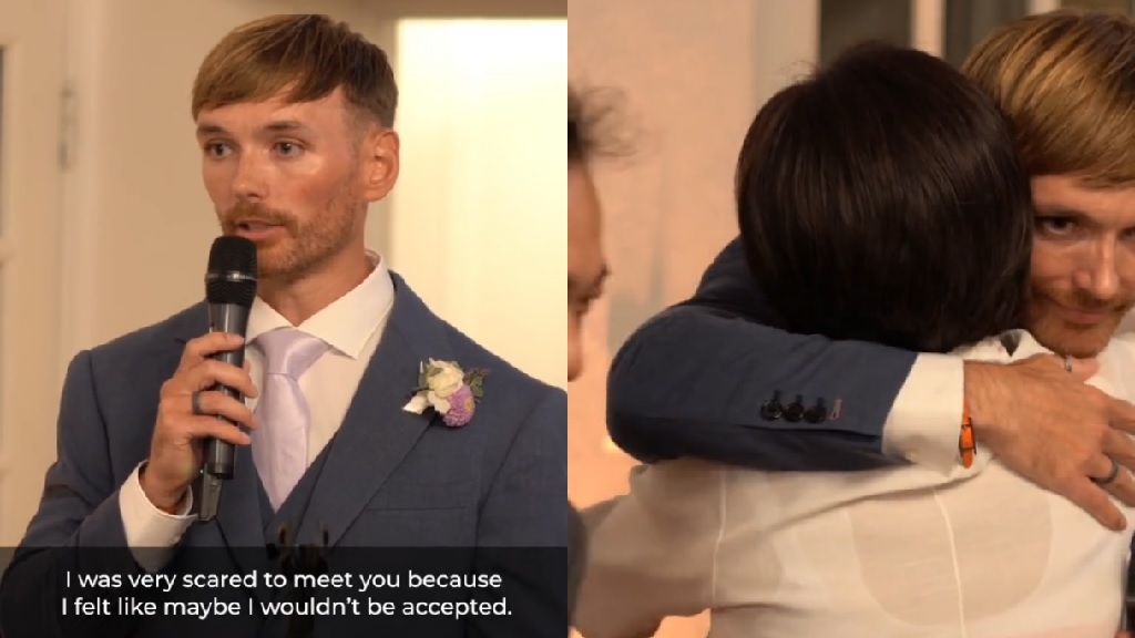 Man secretly learns Korean for a year, surprises bride with Korean at ...