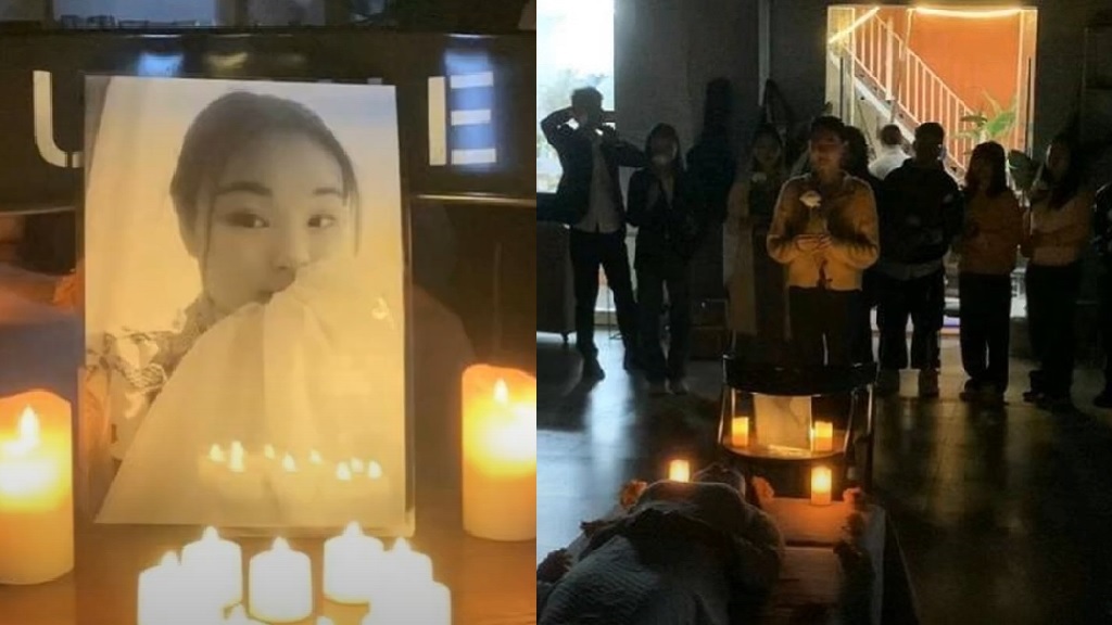 Heartbroken woman in China stages 'funeral' for her 3-year relationship