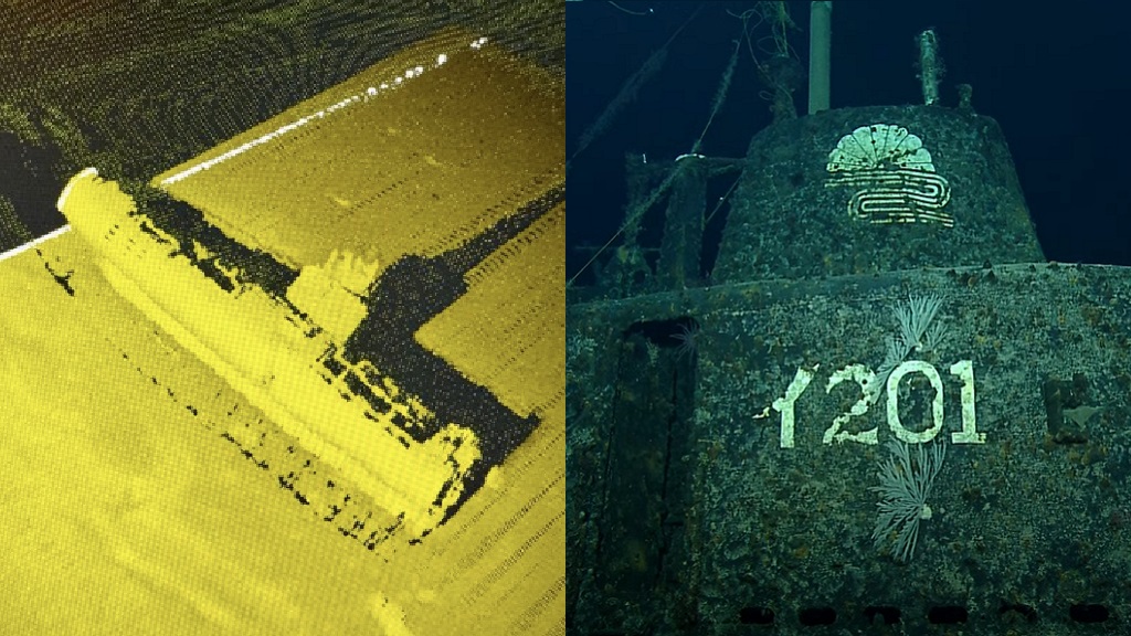 Rare video showcases sunken WWII Japanese submarines off Hawaii's coast