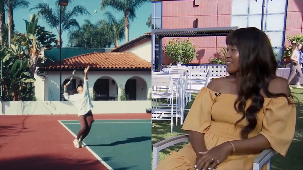 Naomi Osaka shares video of fierce training ahead of WTA comeback