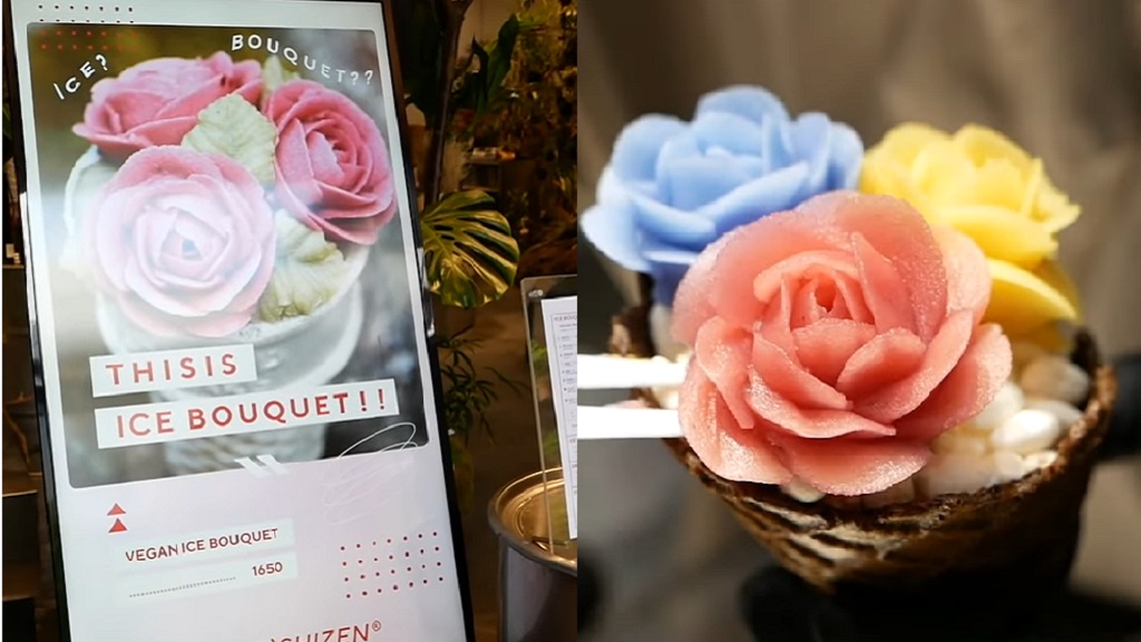 These Japanese flowers made of ice cream are almost too beautiful to ...