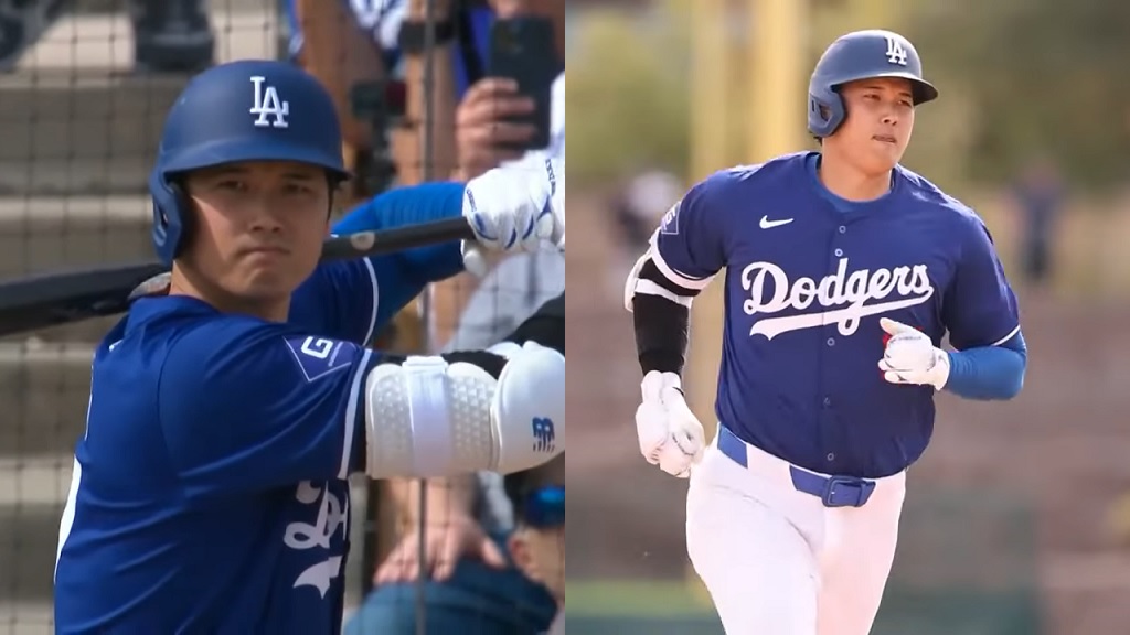 Shohei Ohtani shines in spring debut for Dodgers
