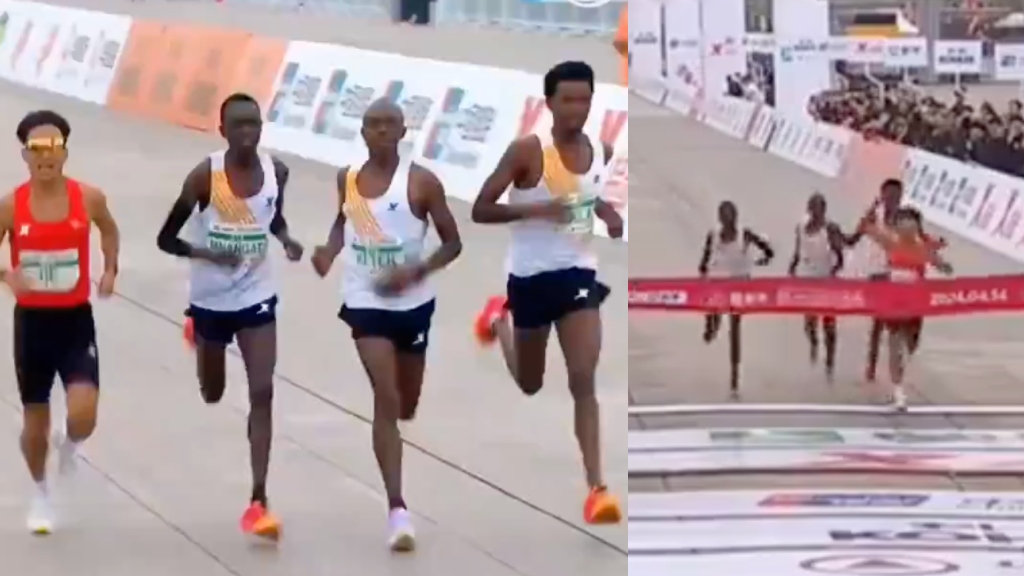 Chinese marathon runner’s victory under investigation as rivals ...