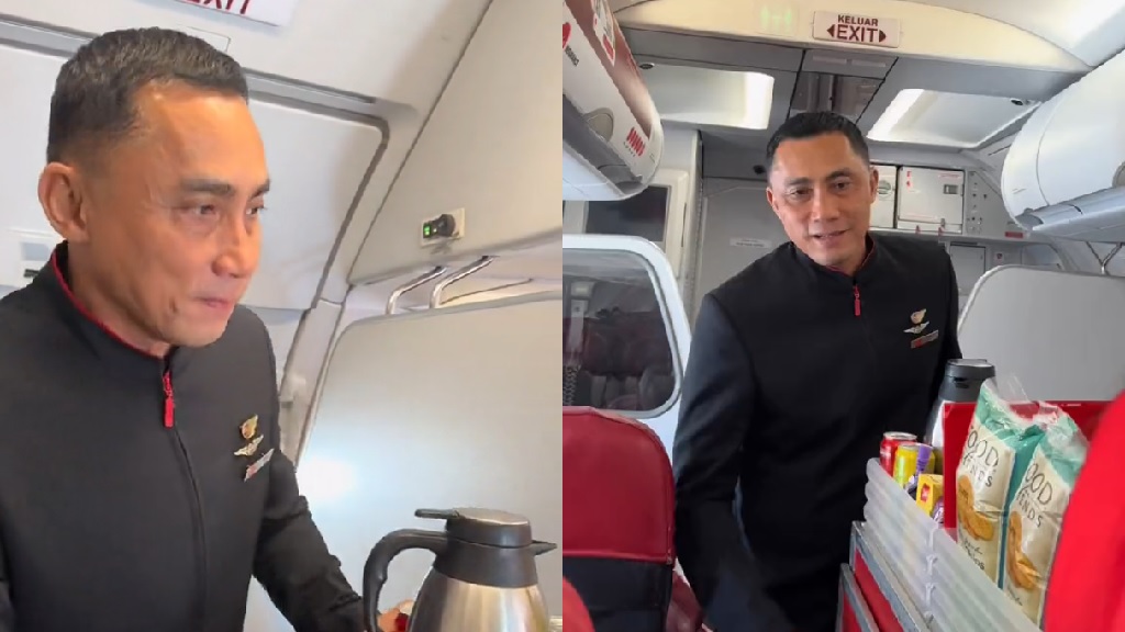 AirAsia’s youthful-looking 'first cabin crew' retires at 60