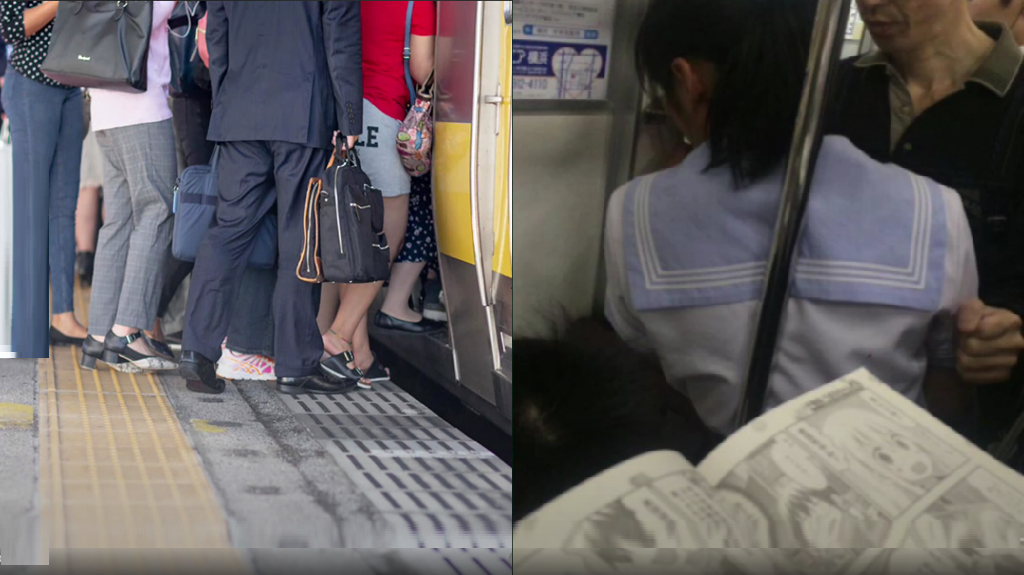 1 in 10 young Japanese report being groped in public