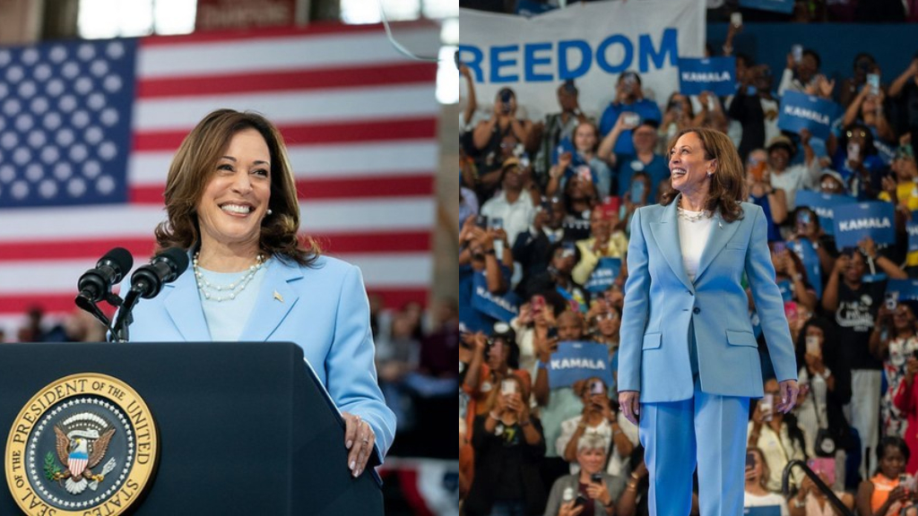 Kamala Harris makes history as official Democratic nominee for president