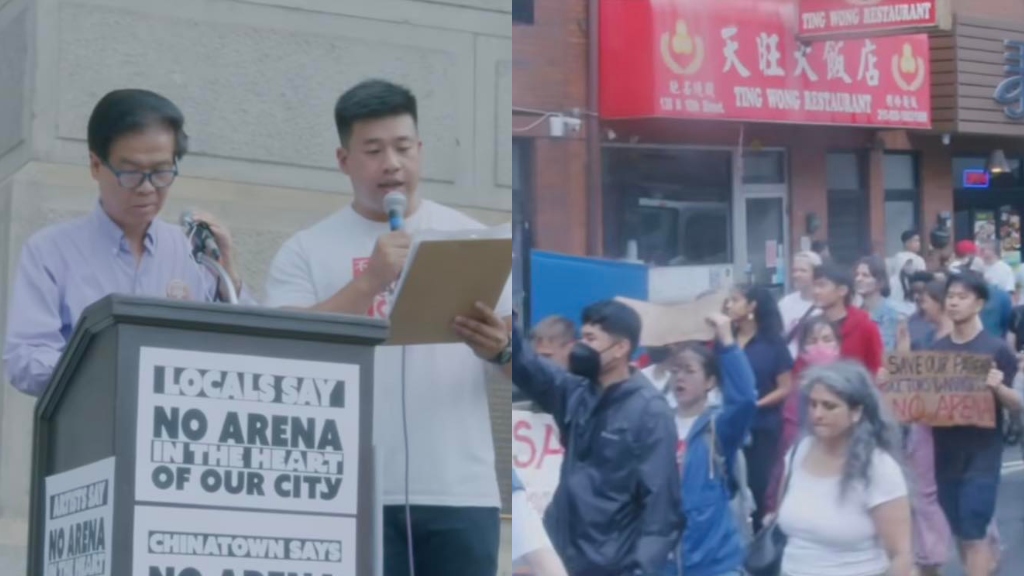 Thousands rally against proposed 76ers arena in Philadelphia ahead of ...