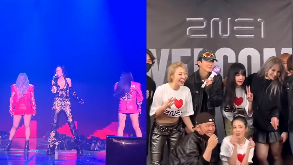 K-pop stars unite at 2NE1’s reunion concert
