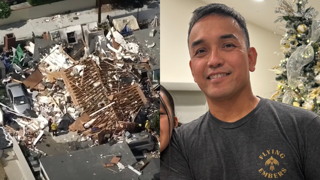 Filipino father in critical condition after 'dream home' gas explosion in California