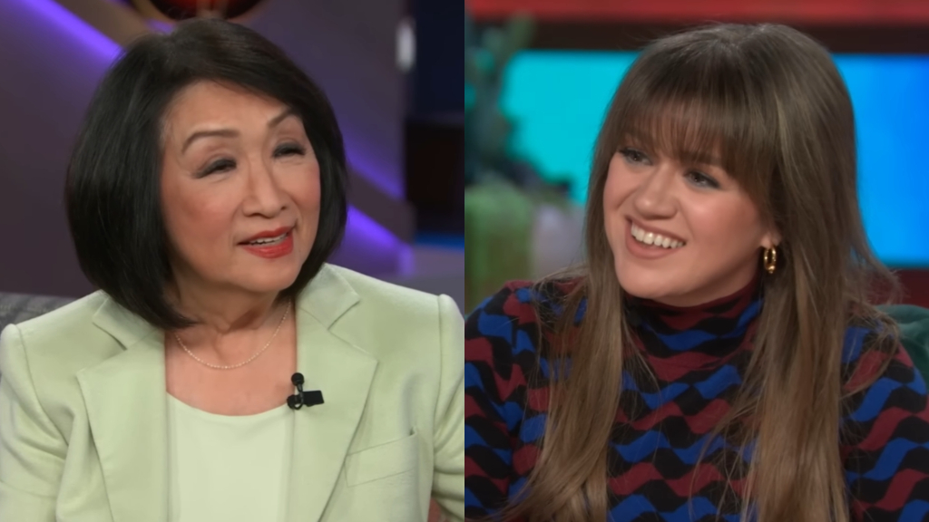 Watch: Kelly Clarkson surprises Connie Chung with namesakes