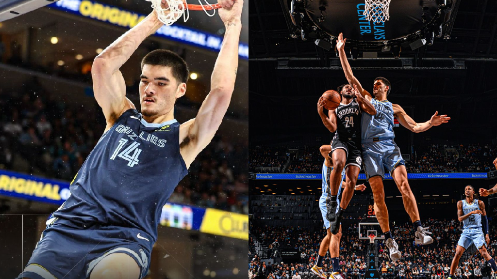 Rookie Zach Edey’s stellar early play draws comparisons to Yao Ming