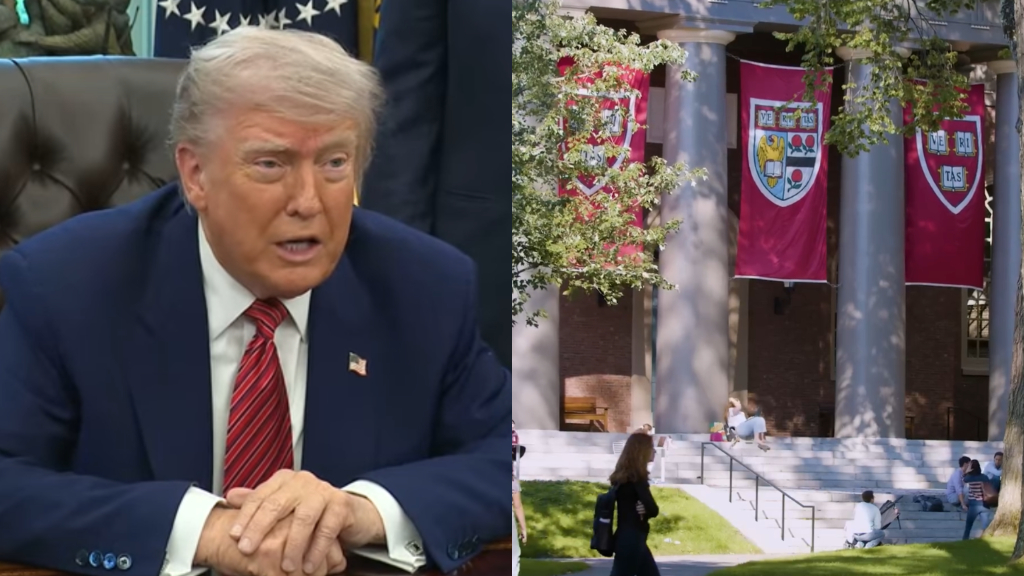 Trump defends blocking Harvard’s foreign students amid legal challenge