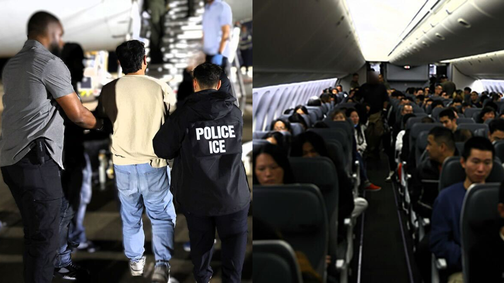 ICE deports more than 100 Chinese nationals in major op