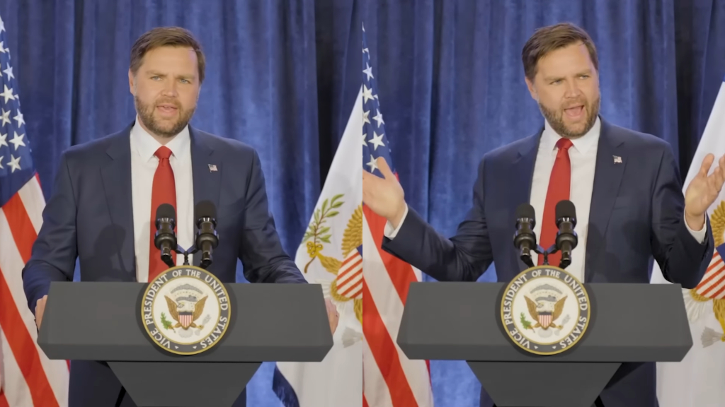 Americans with Civil War ancestors have greater claim to US, Vance says