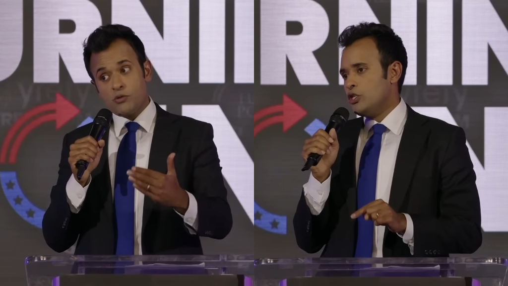 Ramaswamy hit with racism, Hinduphobia at Charlie Kirk event